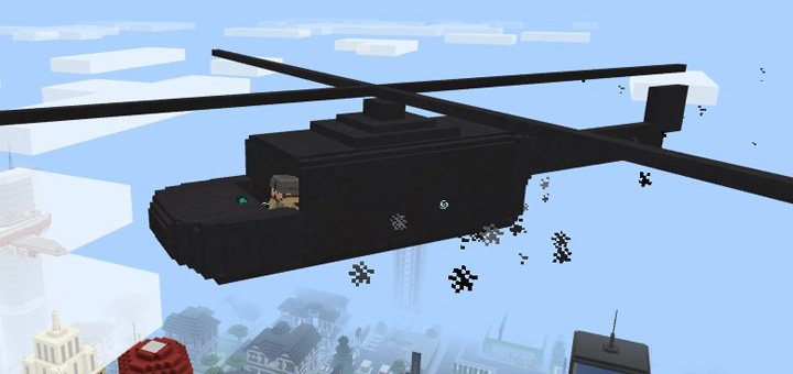 Helicopter Addon Minecraft Pe Mods And Addons