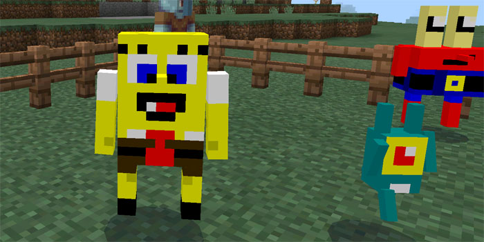 Spongebob Mod Minecraft Pe Mods