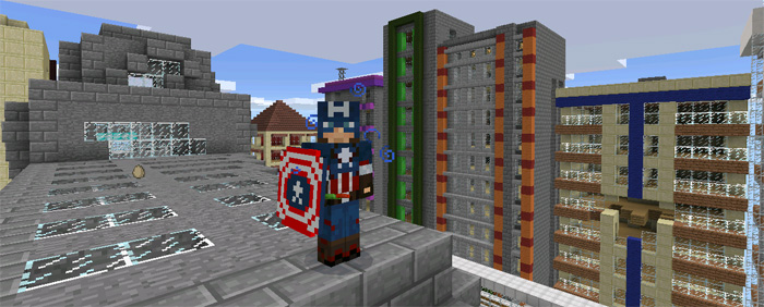 Captain America Mod | Minecraft PE Mods & Addons