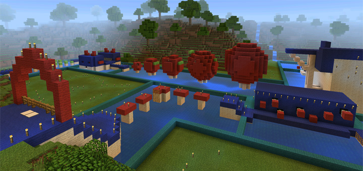 Wipeout [Minigame] | Minecraft PE Maps