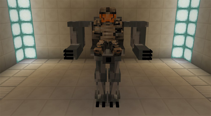 Mech Suit Addon | Minecraft PE Mods & Addons