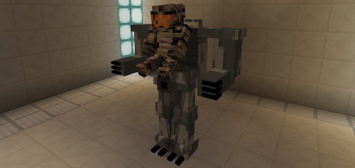 Mech Suit Addon | Minecraft PE Mods & Addons