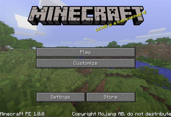 PC GUI Pack | Minecraft PE Texture Packs
