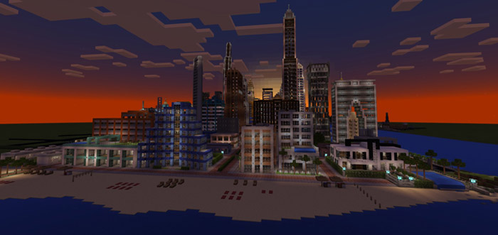 Megacity Creation Minecraft Pe Maps