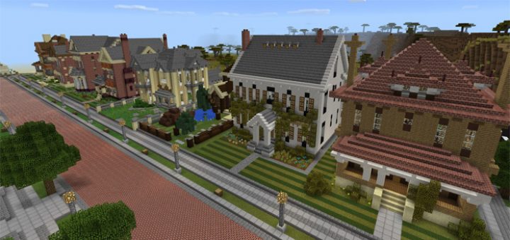 The Neighborhood [Creation] | Minecraft PE Maps