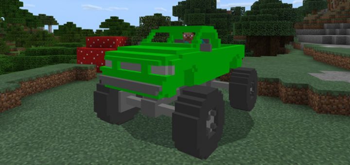 MonsterTruck Addon | Minecraft PE Mods & Addons