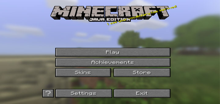JAVA Classic GUI Resource Pack | Minecraft PE Texture Packs