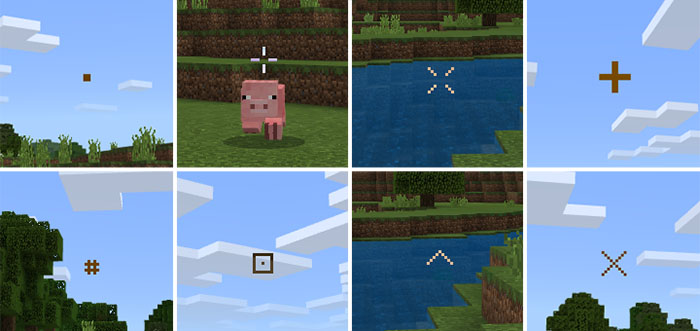 Custom Crosshairs Pack Minecraft PE Texture Packs Custom Crosshairs Pack Minecraft PE Texture Packs