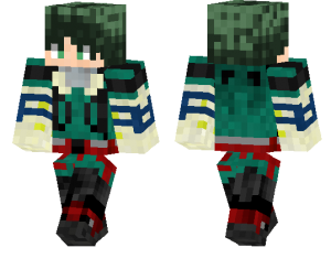 Deku The Symbol Of Hope | Minecraft PE Skins