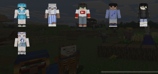 Cursed Skins 1.2 | Minecraft Skin Packs