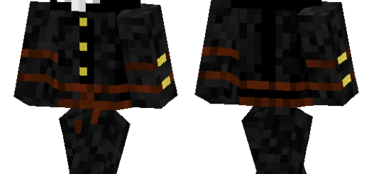 Minecraft Steve Tuxedo Skin