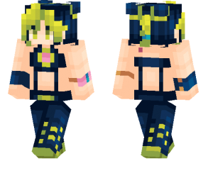 Jolyne Cujoh | Minecraft PE Skins