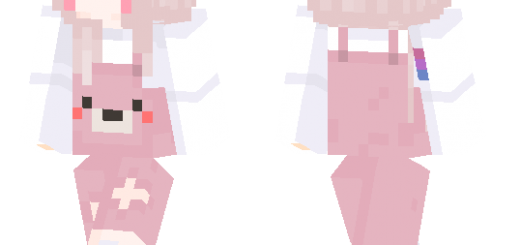 *HD* Girl -PINK- | Minecraft PE Skins