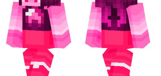 *HD* Girl -PINK- | Minecraft PE Skins