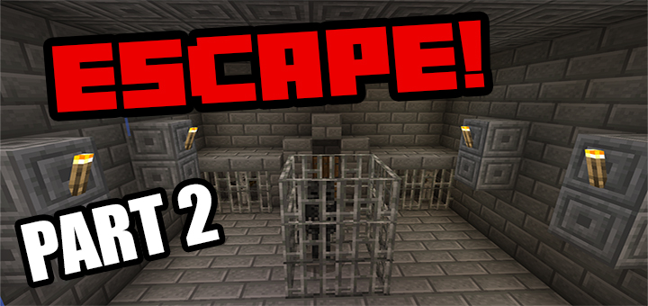 Escape The Skeleton Dungeon PART 2! | Minecraft PE Maps
