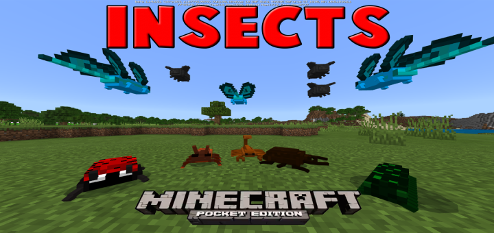 Insects Addon | Minecraft PE Mods & Addons