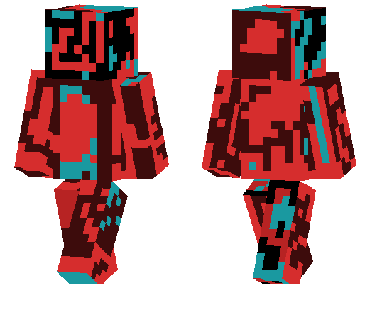 Possessed Red Man | Minecraft PE Skins
