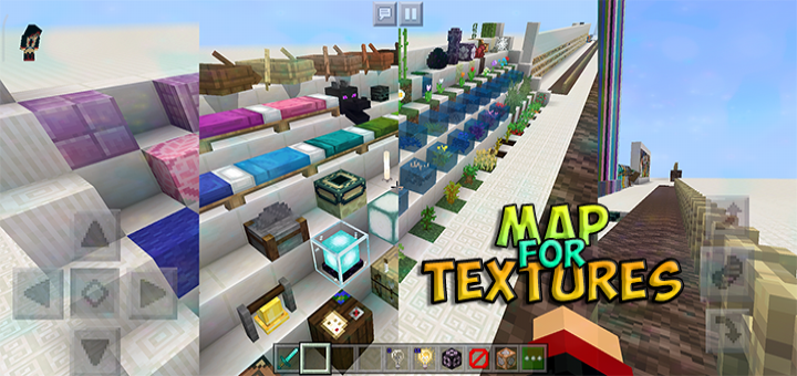 Map to View and / or Review Texture Packs | Minecraft PE Maps