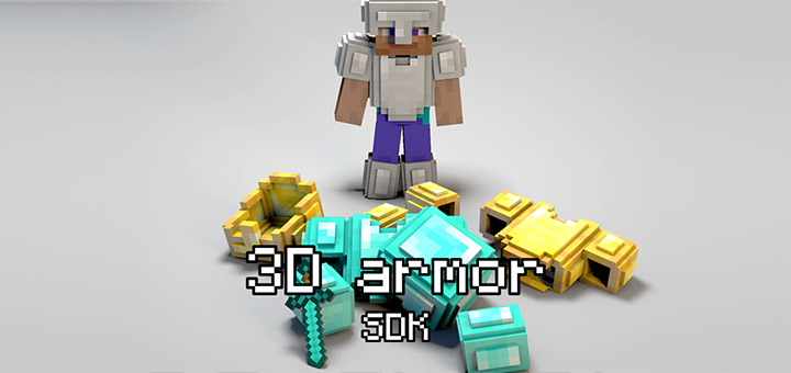 3D Armor Minecraft PE Texture Packs