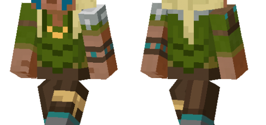 Hal from Minecraft Dungeons | Minecraft PE Skins