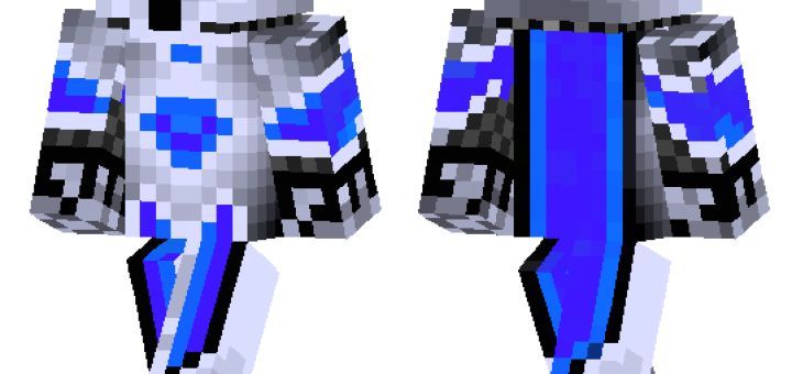 Blue Samurai | Minecraft PE Skins