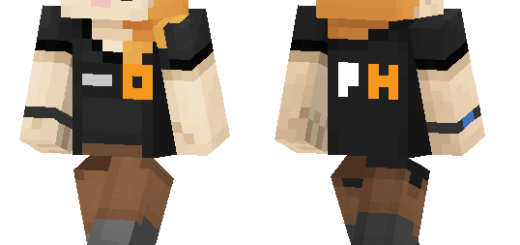 Maid Sapnap | Minecraft PE Skins