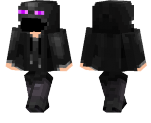 Enderman Outfit Skin Minecraft | Minecraft PE Skins