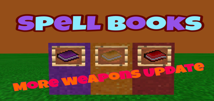 Magic SpellBooks | Minecraft PE Mods & Addons