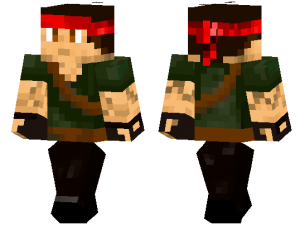Rambo 2 | Minecraft PE Skins