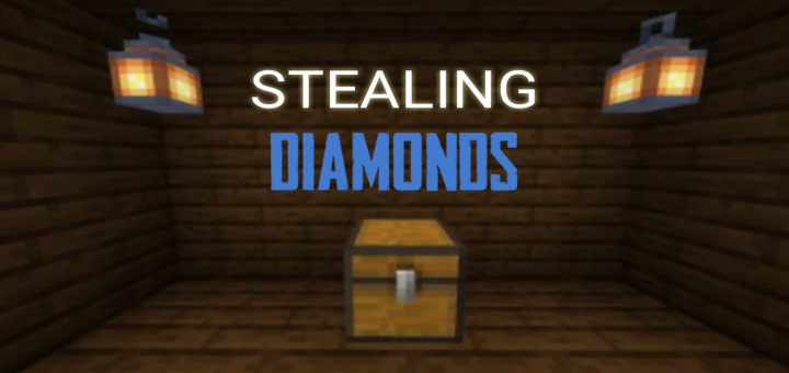 Stealing Diamonds | Minecraft PE Maps