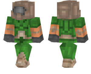 Classic Doomguy | Minecraft PE Skins