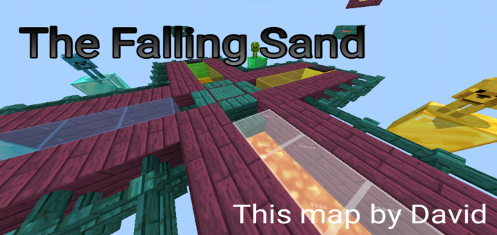 Falling Sand | Minecraft PE Maps