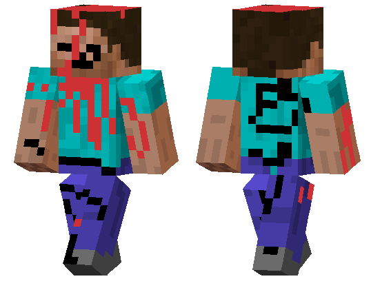 Horror Steve | Minecraft PE Skins