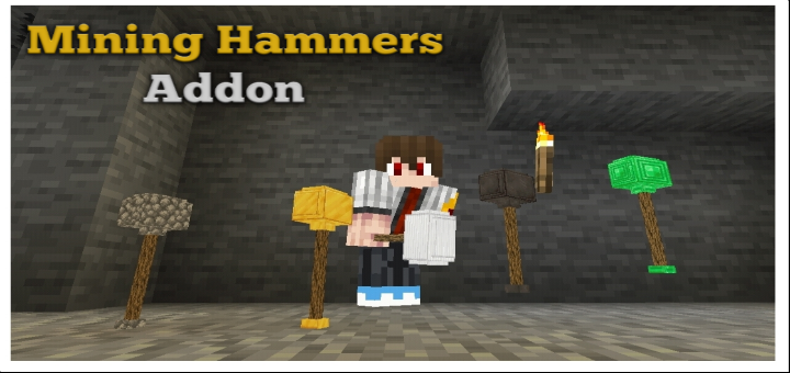 MiningHammers 3D Addon | Minecraft PE Mods & Addons