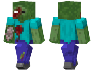 Realistic Steve Zombie | Minecraft PE Skins