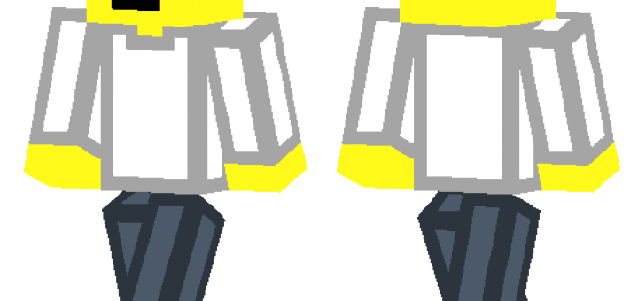 Blue and Yellow Skin | Minecraft PE Skins