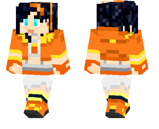 Rox Orange | Minecraft PE Skins