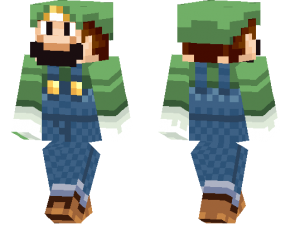 Luigi Skin | Minecraft PE Skins
