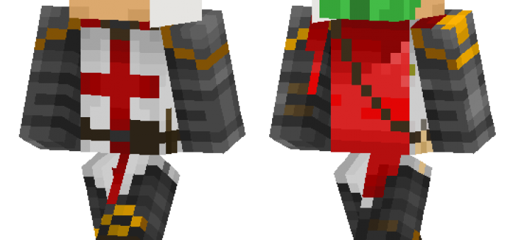 Rainbow Knight | Minecraft PE Skins