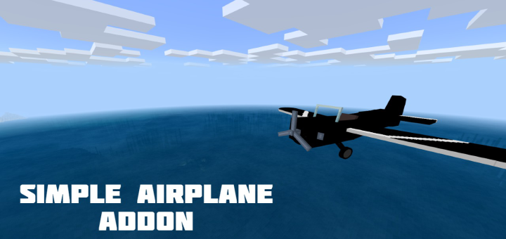 Simple Airplane Add-On | Minecraft PE Mods & Addons