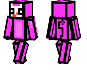Pink Demon | Minecraft PE Skins