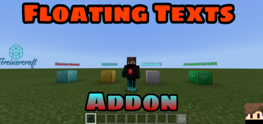 Search Results for floating text | MCPEDL