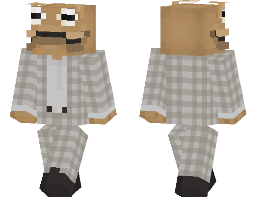 Toad in a Suit | Minecraft PE Skins