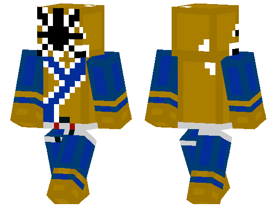Gold Ranger | Minecraft PE Skins