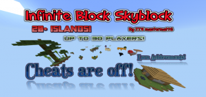 Infinite Blocks Cheats Off | Minecraft PE Maps